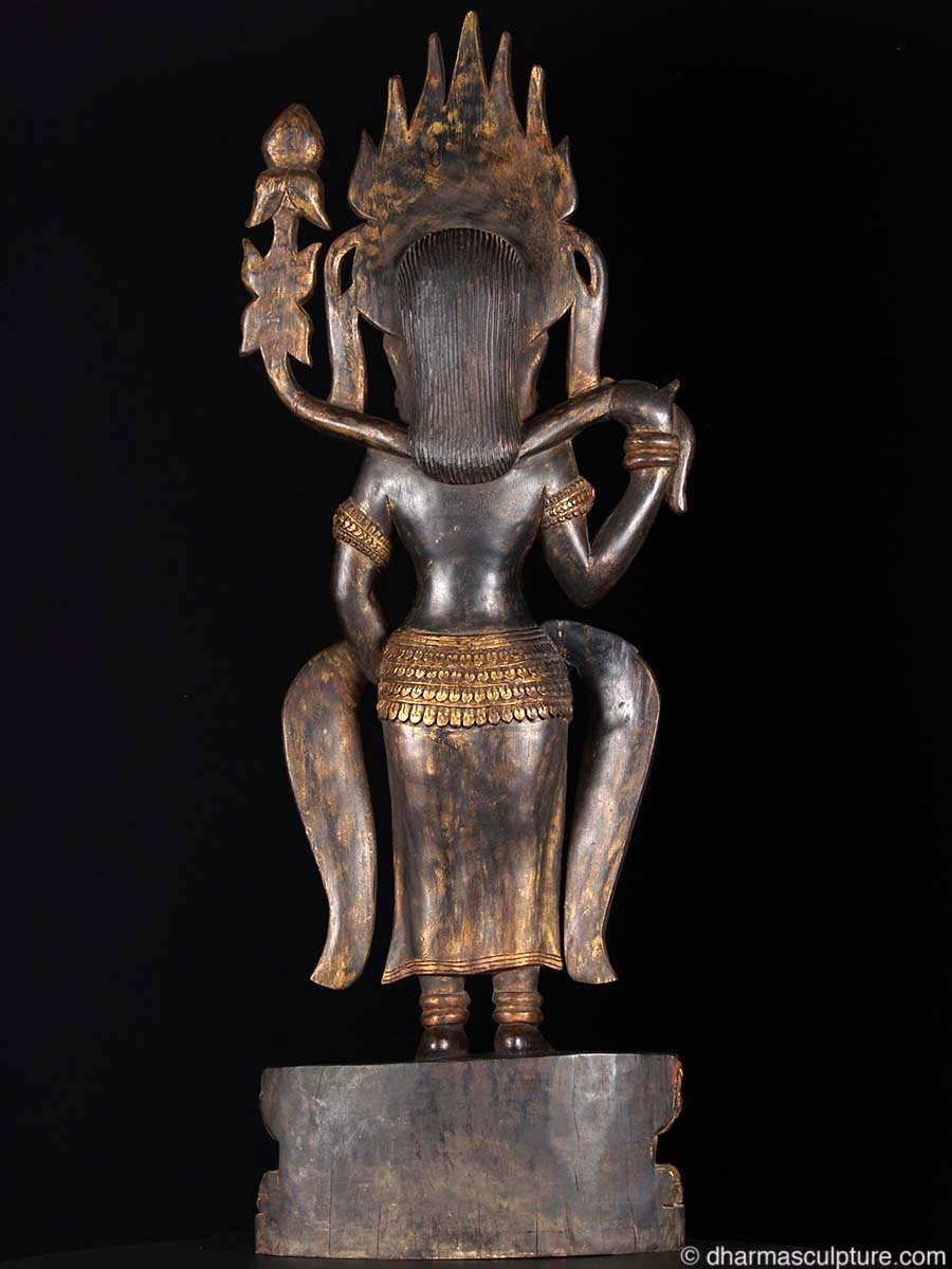 Khmer Apsara Statues