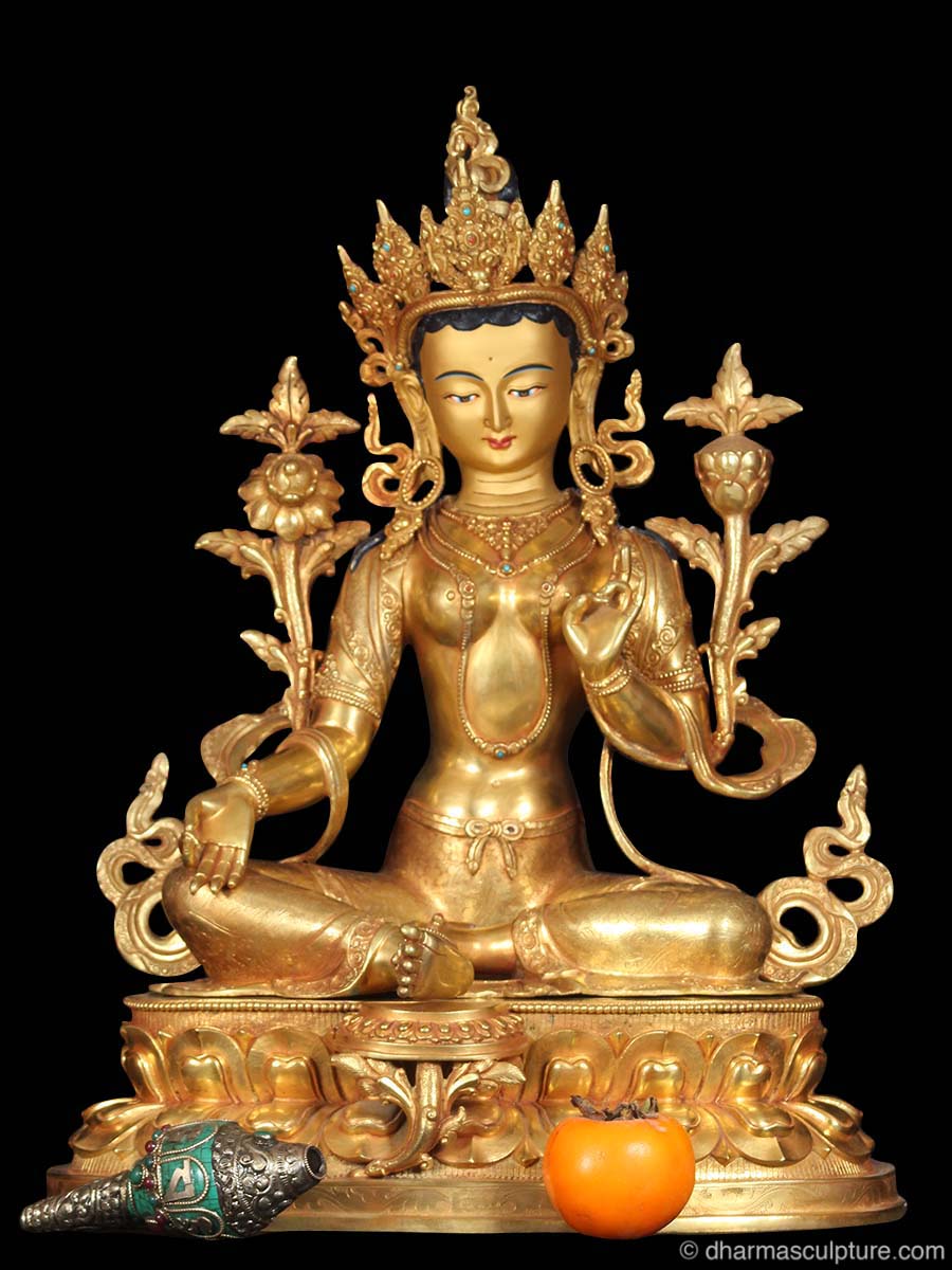 Jetsun Dolma | Green Tara Statue (9n18)